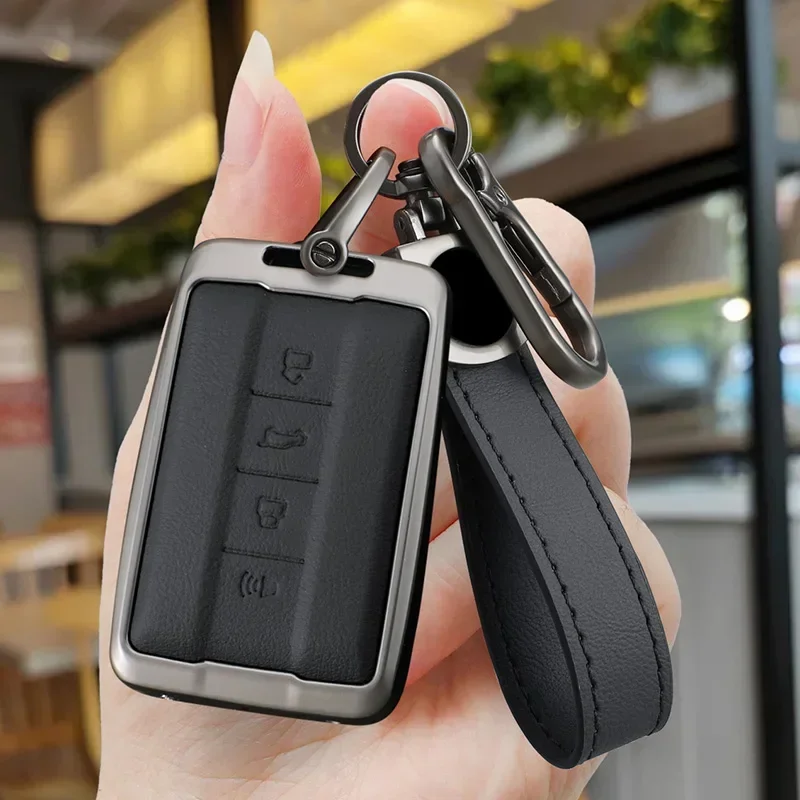 Zinc Alloy Car Remote Control Key Case Cover Shell for Tank 300 500 800 ...