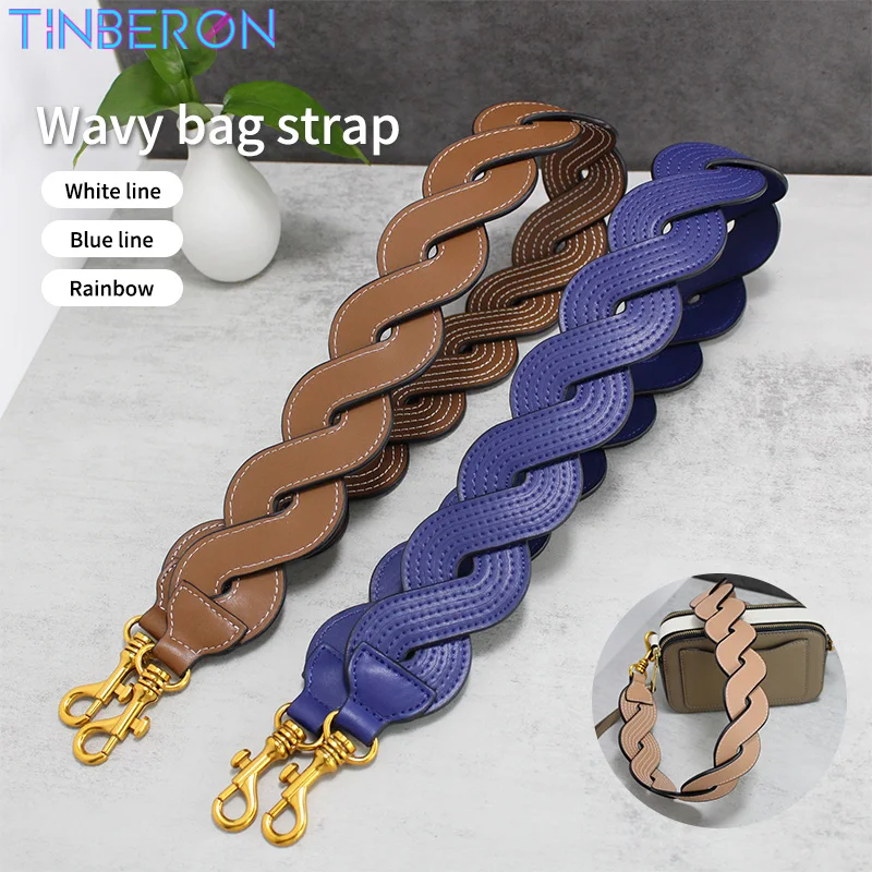 TINBERON-Genuine-Leather-Bag-Strap-Handbag-Accessories-Bag-Shoulder ...