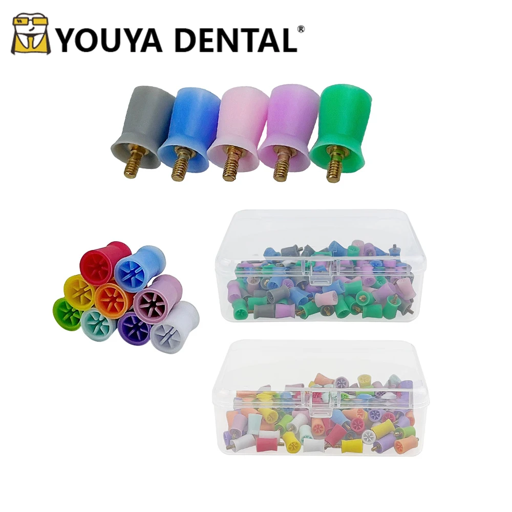 100pcs-box-Universal-Dental-Pages-Prophy-Cup-Screw-in-Tooth-Polish ...