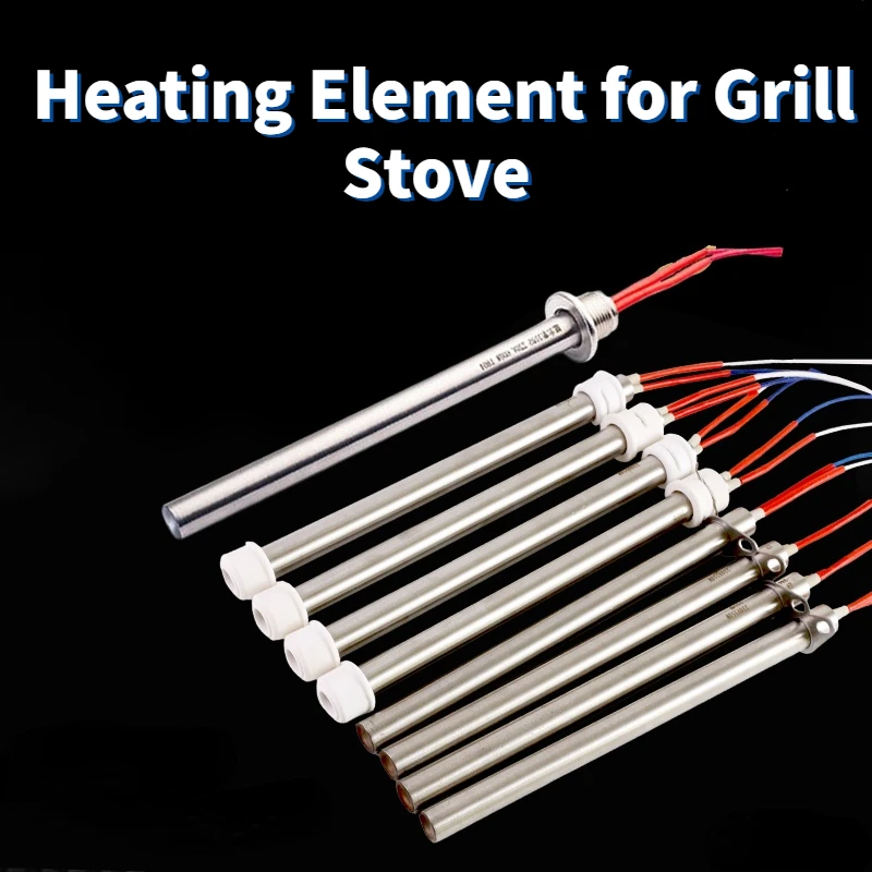 220v-500w-Heating-Element-for-Grill-Stove-Hot-Rod-Heating-Heater-Steel ...