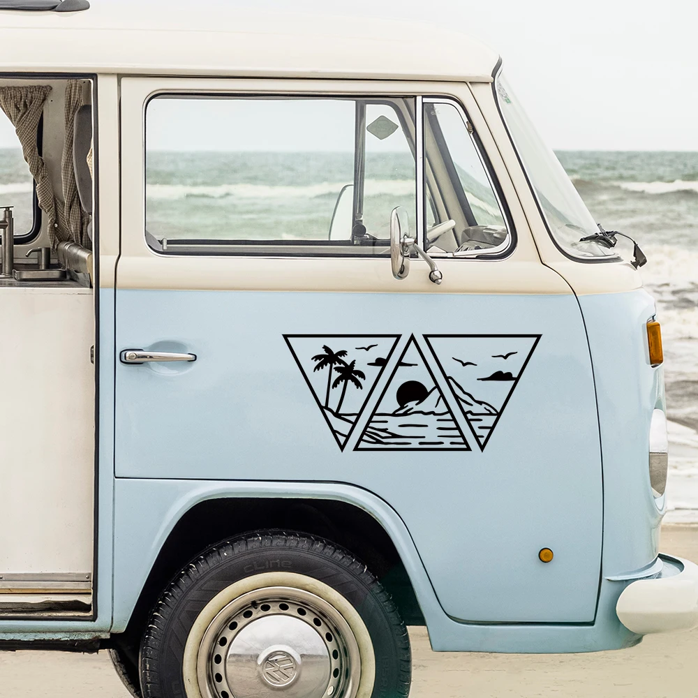 Ocean-Mountain-Decals-And-Stickers-Car-Camper-Van-Motorhome-SUV-Styling ...