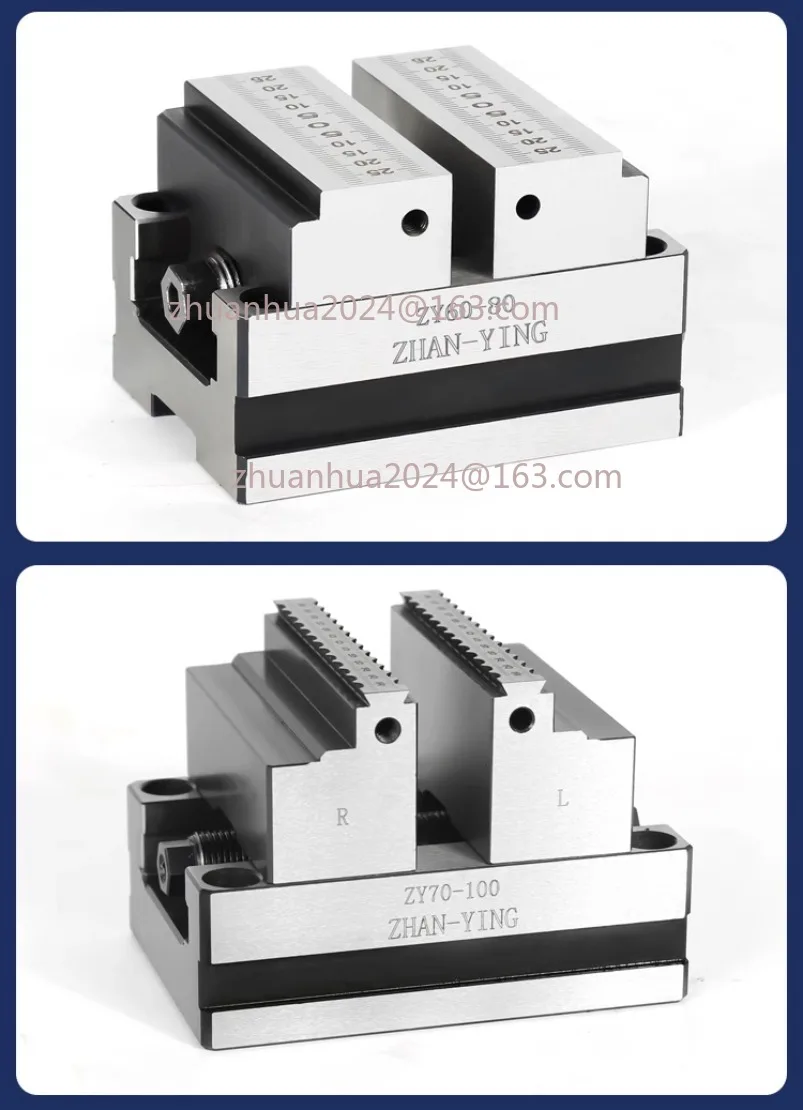 ZY60-80/ZY70-100 4 軸 5 軸ターンテーブル治具セルフセンタリング CNC バイス同心平ペンチ - AliExpress 1420