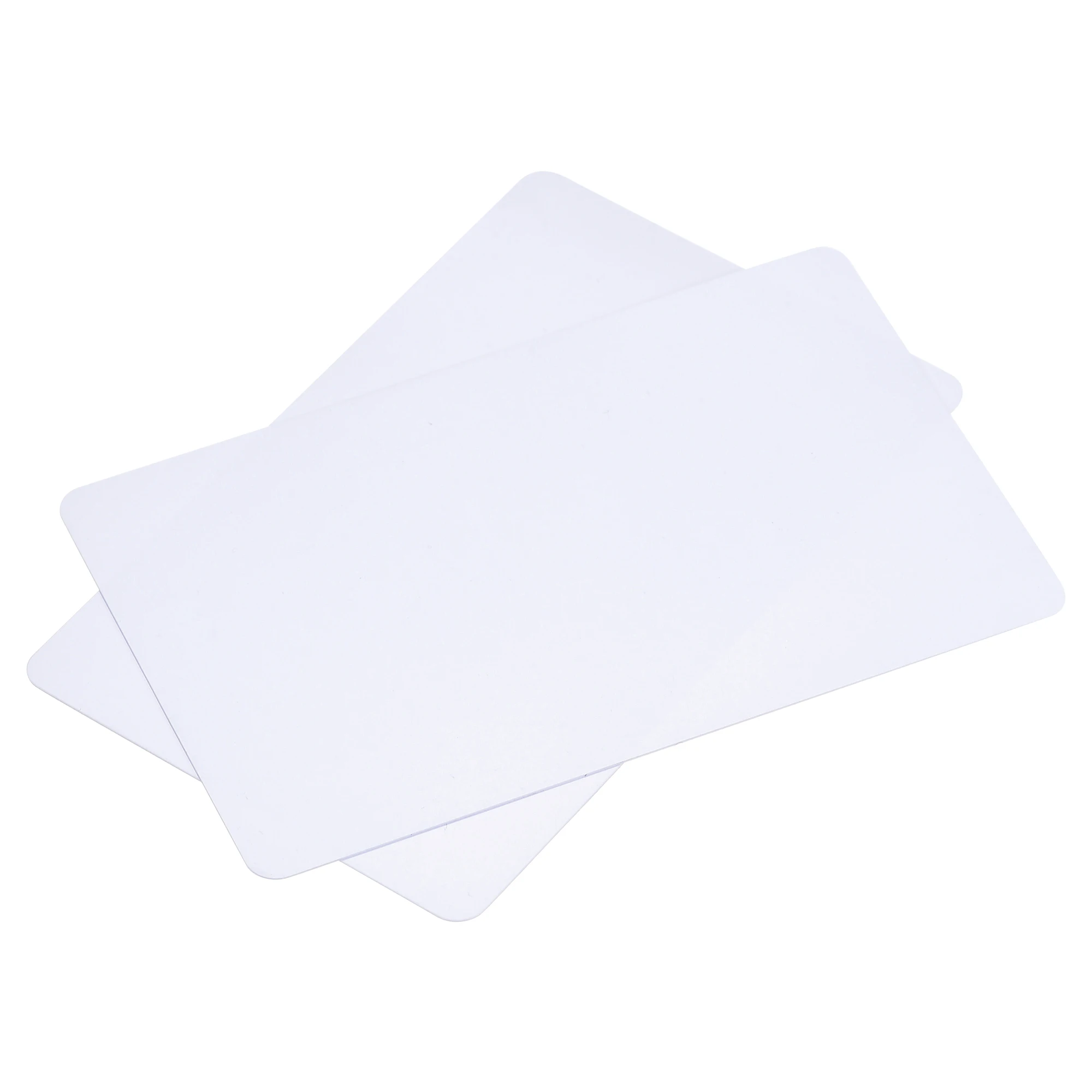 20/50/100Pcs Blank PVC Cards for ID Badge Printers Adhesive-Back ...