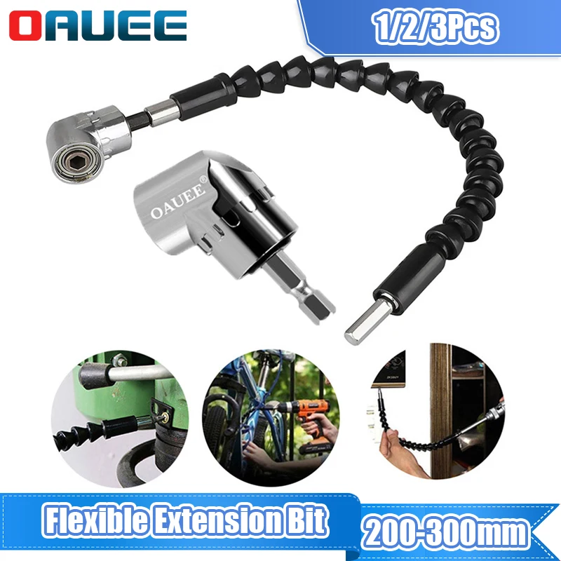 105-Degree-Right-Angle-Drill-Attachment-Flexible-Angle-Extension-Bit ...