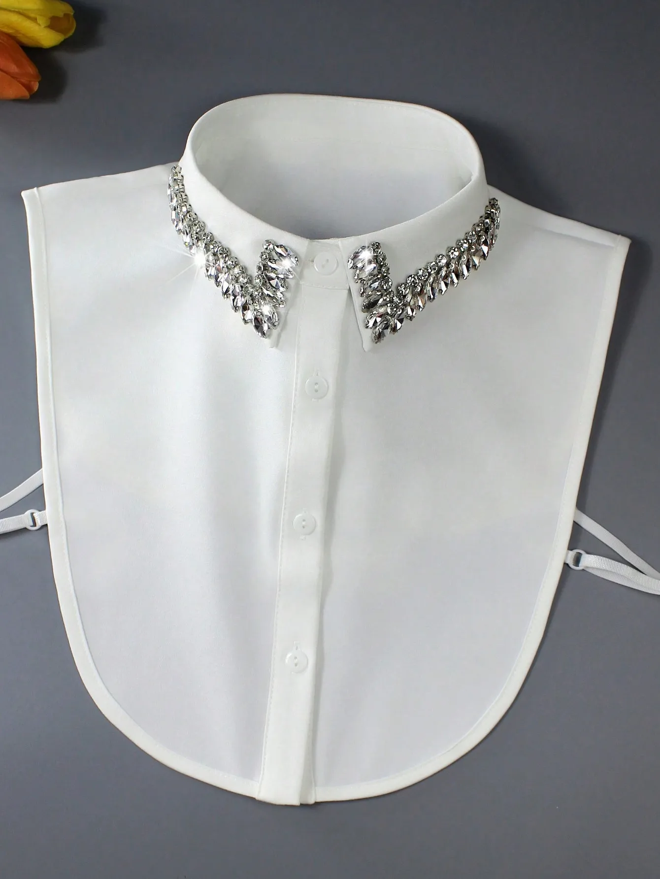 High-Quality Luxury Detachable Collar with Sparkling Crystals ...