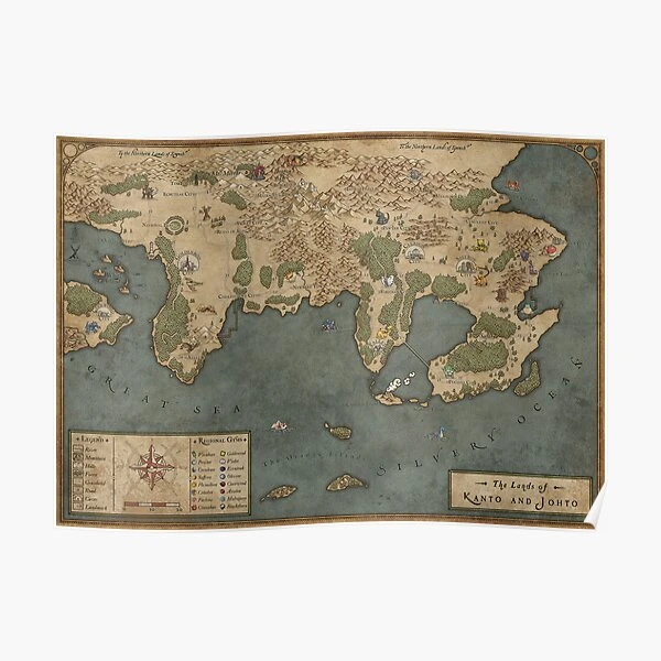 Kanto Full Map