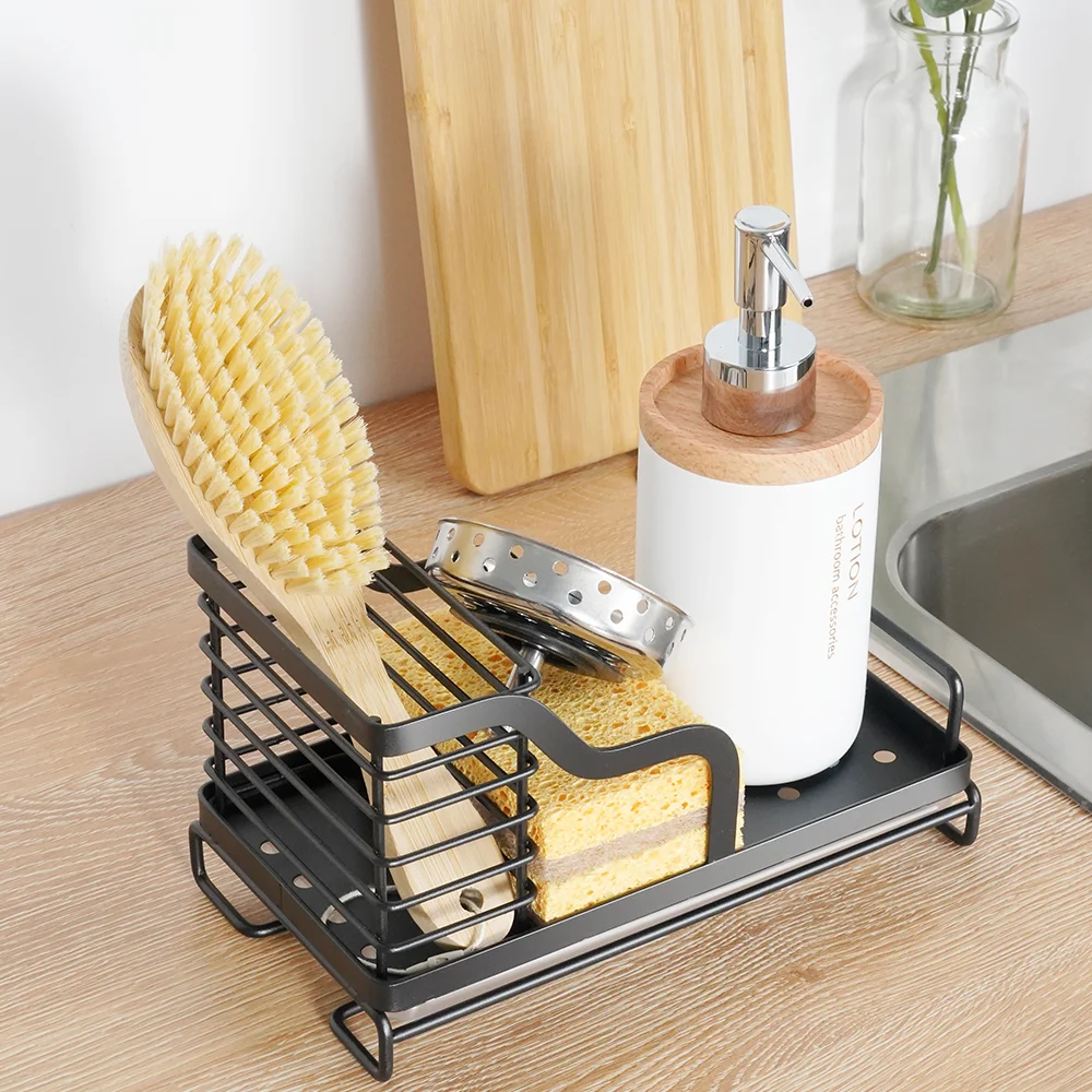 1pc-Cleaning-Tool-Storage-Rack-Drain-Storage-Rack-Countertop-Storage ...
