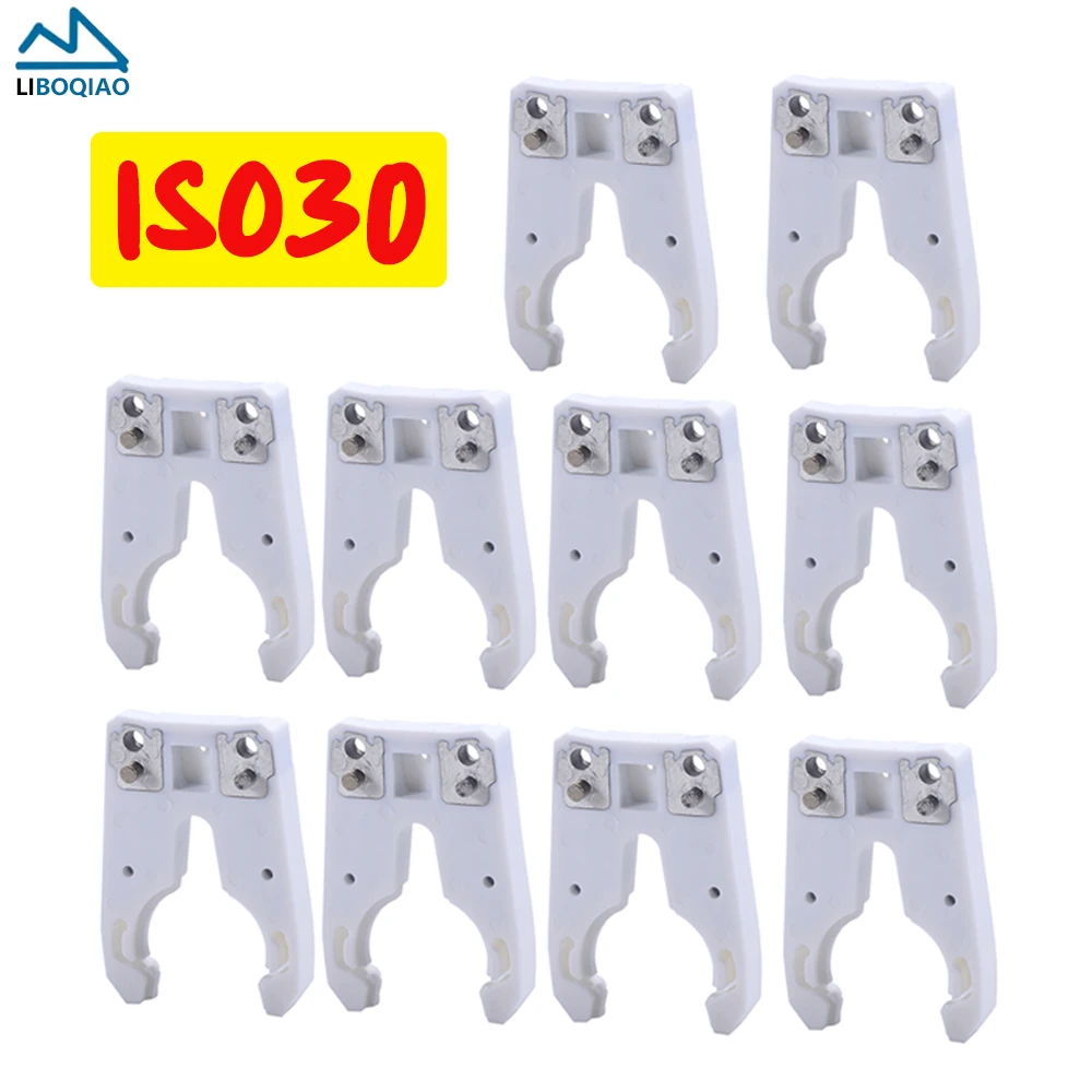 10PCS-CNC-Tool-Holder-Clamp-ISO30-CNC-Bit-Holder-Automatic-Tool-Holder ...