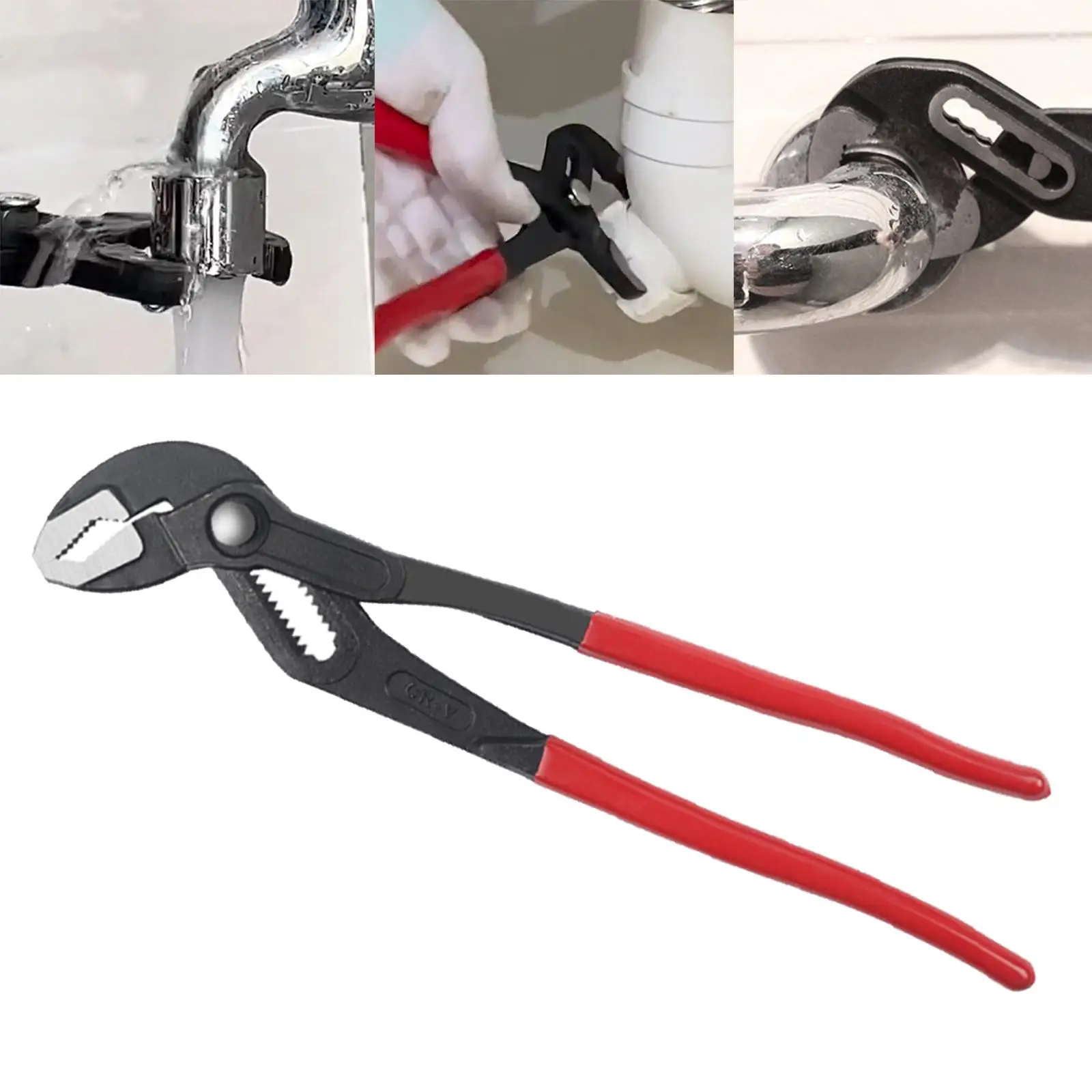 Adjustable Water Pump Plier Slip Joint Pliers Quick Release Plumbing ...