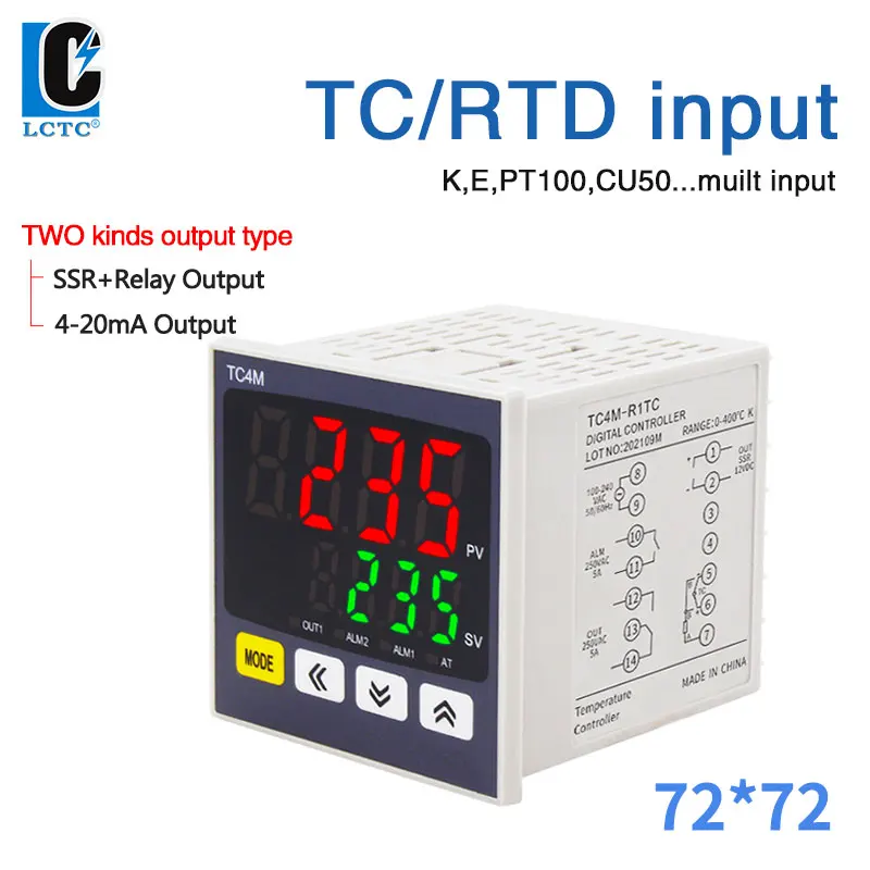 TC4M-72-72-Panel-size-Multiple-Input-SSR-RELAY-4-20mAOutput-Digital ...