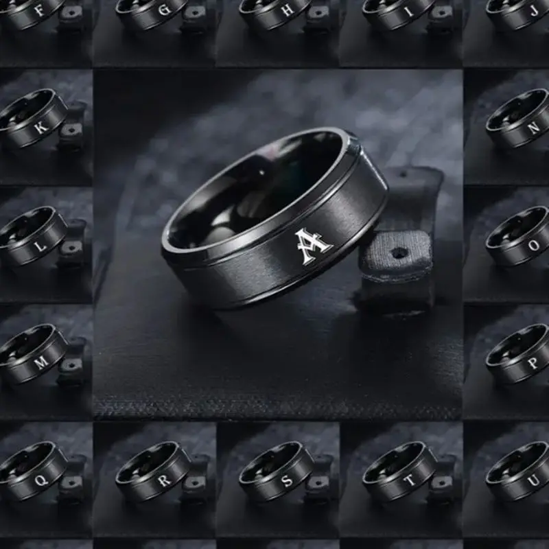 1pc-Fashion-26-English-Letters-Ring-With-Double-Beveled-Edges-Men-s ...