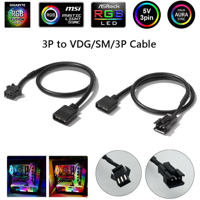 5V-3Pin-VDG-SM-3Pin-ARGB-SYNC-Adapter-Cable-Extension-Wire-for-AURA-AS ...