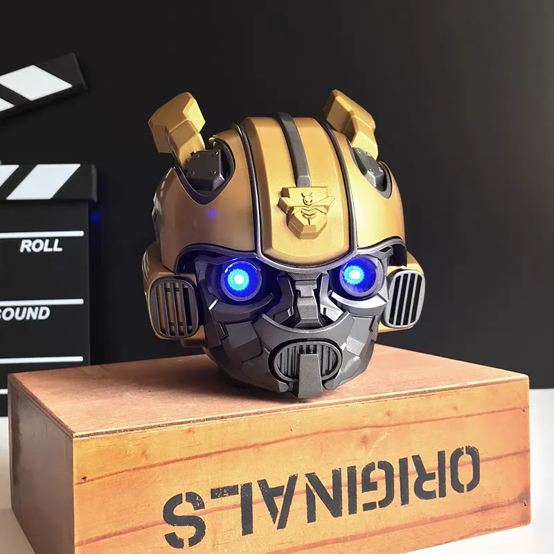Best-Boy-Gift-Transformers-Bumblebee-Helmet-Wireless-Bluetooth-5-0 ...