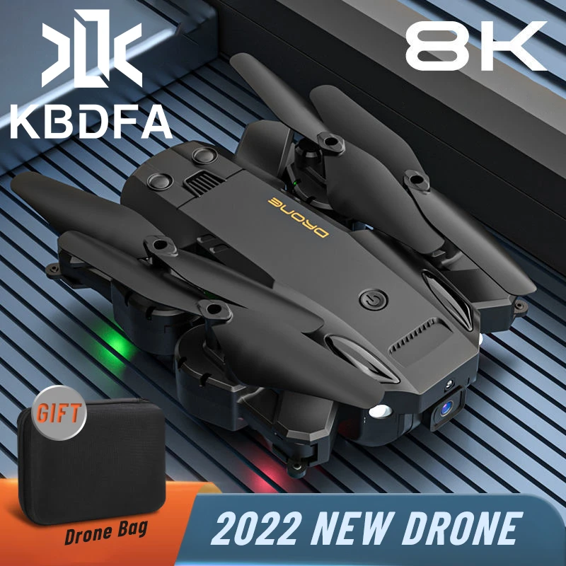 KBDFA GPS 5G 8K HD Drone Professional Dual Camera Wifi FPV Obstacle Avoidance Folding Quadcopter ...