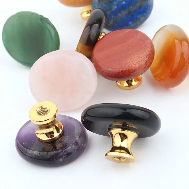 Pure-Nature-stone-Crystal-Reiki-Drawer-Handles-Small-Gift-Box ...