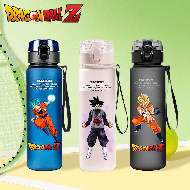 560ml-Dragon-Ball-Water-Bottle-Son-Goku-Saiyan-Large-Capacity-Portable ...