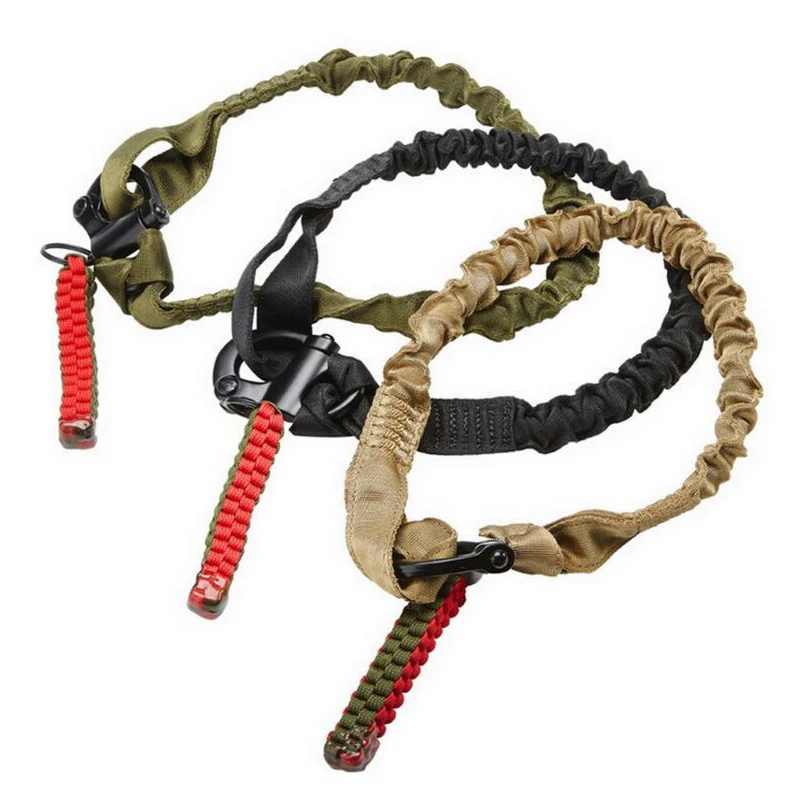 Outdoor-Lanyards-Tactical-55cm-Adjustable-Safety-Rope-Sling ...