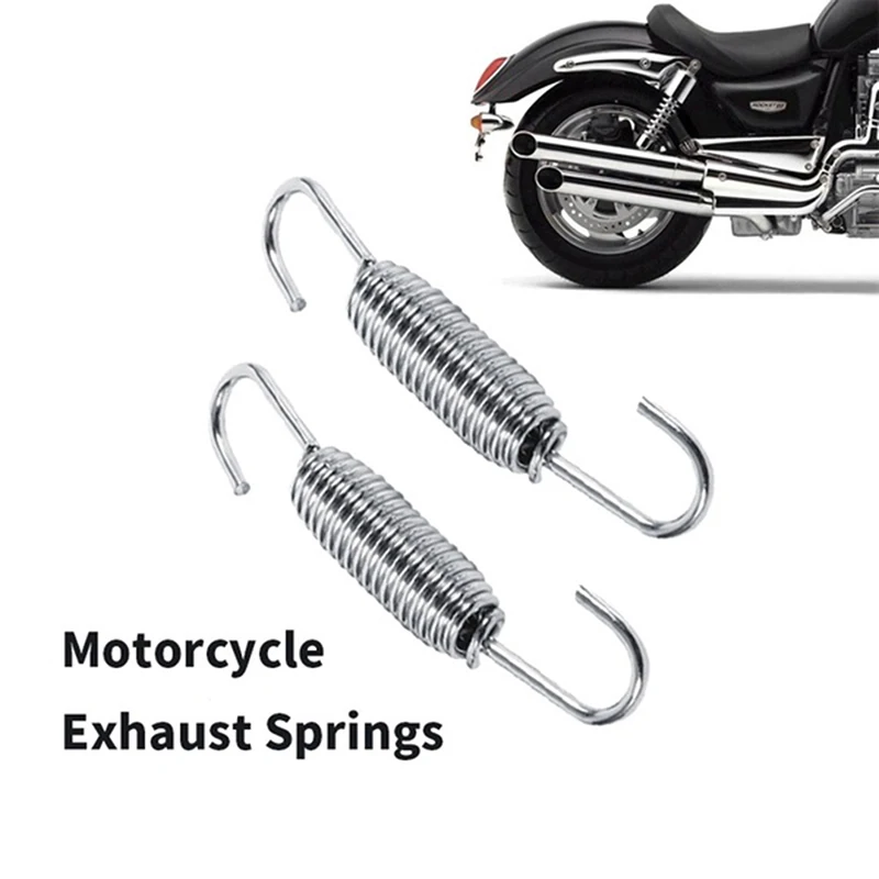 2PCS-68mm-Universal-Motorcycle-Exhaust-Muffler-Mounting-Spring-Link ...