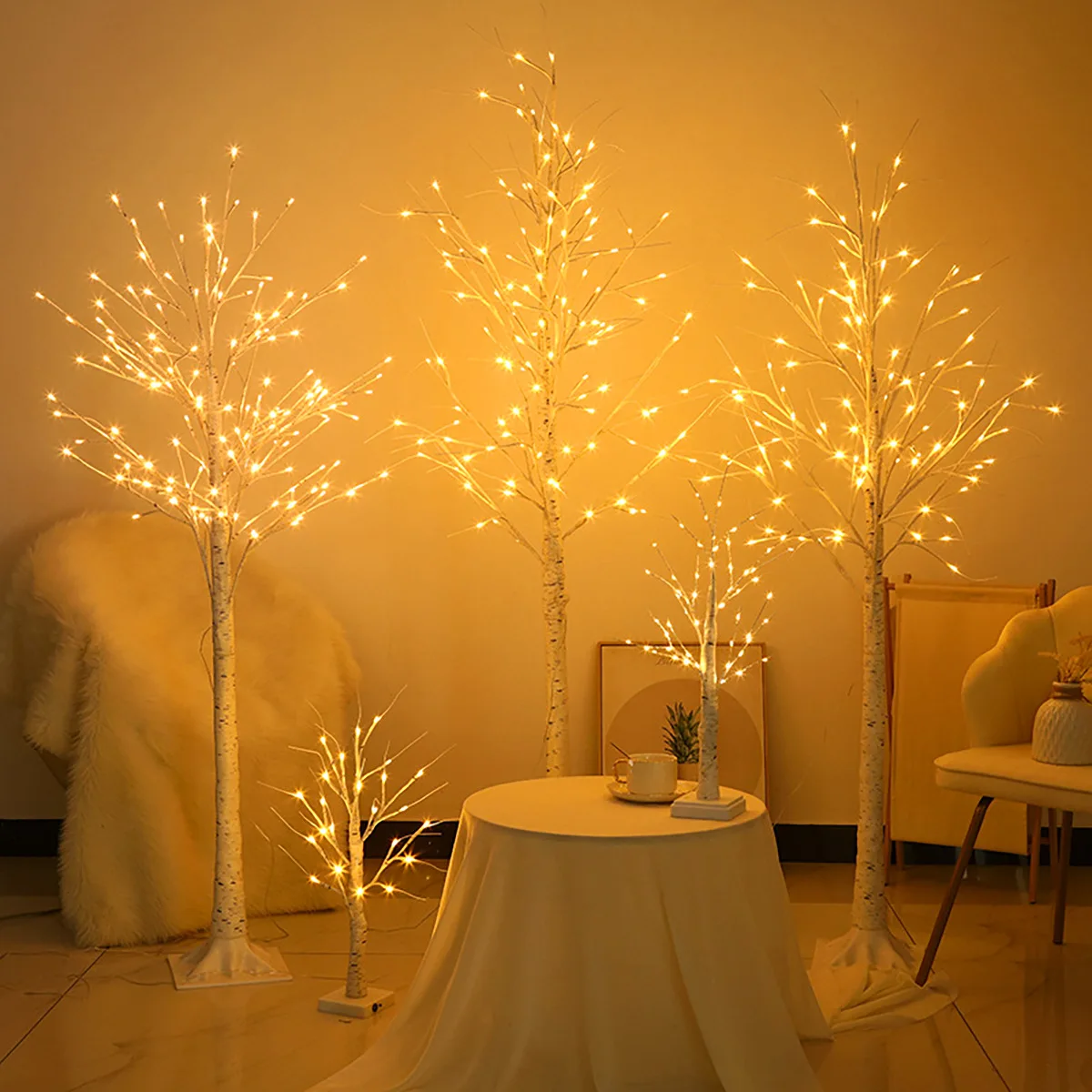 LED-Birch-Tree-Lights-Glowing-Branch-Light-Night-DIY-Xmas-Trees ...