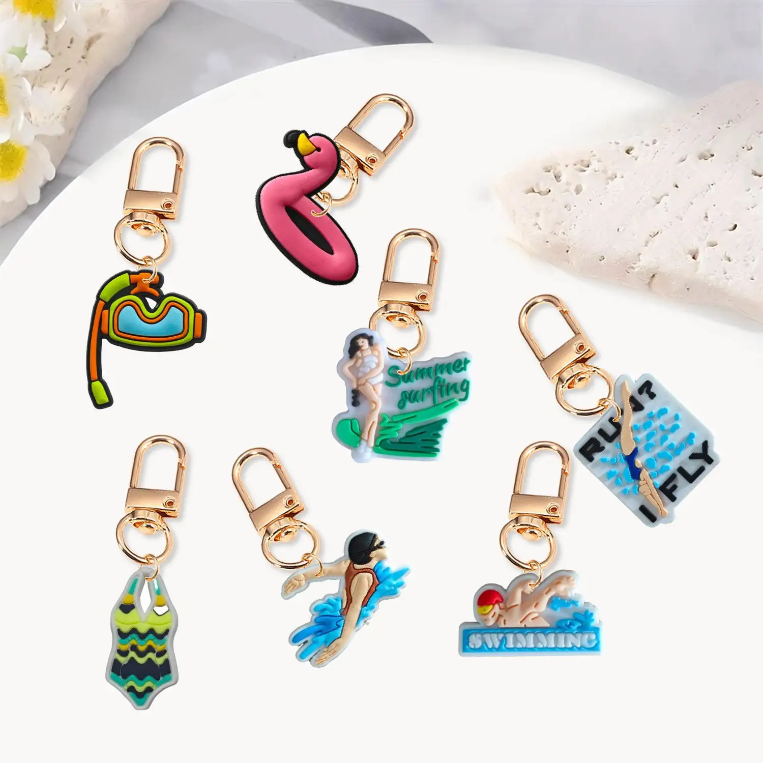 keychain-swimmer-swimming-swimmer-sporter-Pendants-DIY-Men-Jewelry-Car ...