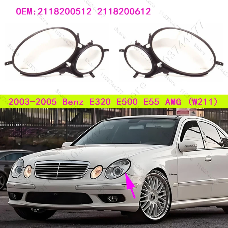 For 2003-2005 Mercedes-Benz E320 E500 E55 AMG (W211) Front Upper ...
