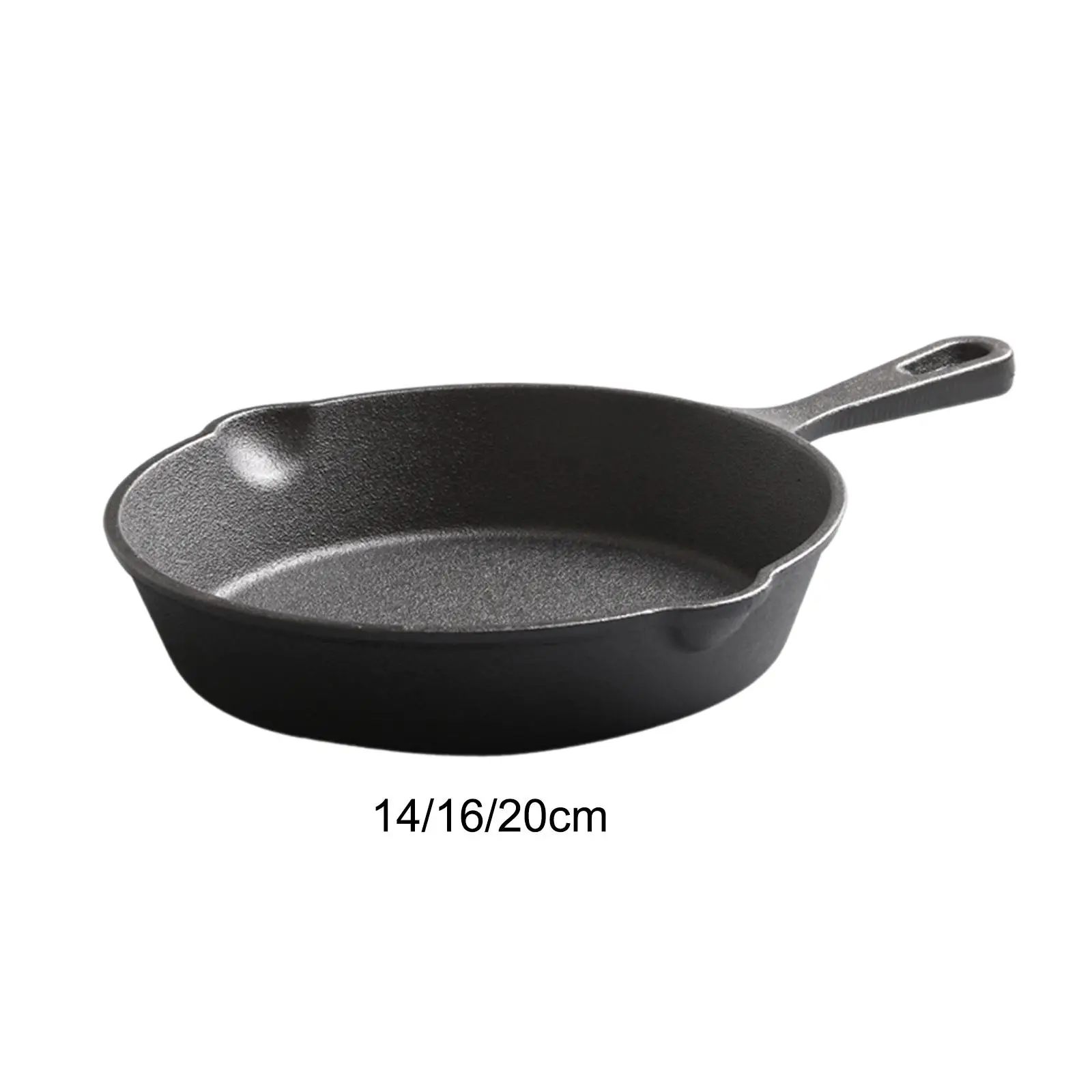 Small-Frying-Pan-Cast-Iron-Skillet-for-All-Stovetops-Lightweight-with ...