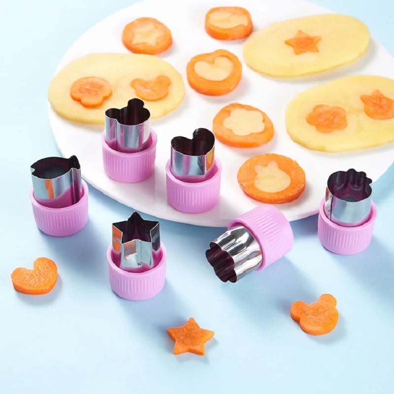 12-9-Pcs-Vegetable-Fruit-Cutter-Mold-Cookies-Flower-Star-Shape-Cutter ...