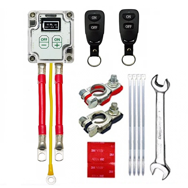 Universal 12V Car Battery Smart Protector Battery Switch,Single Double ...