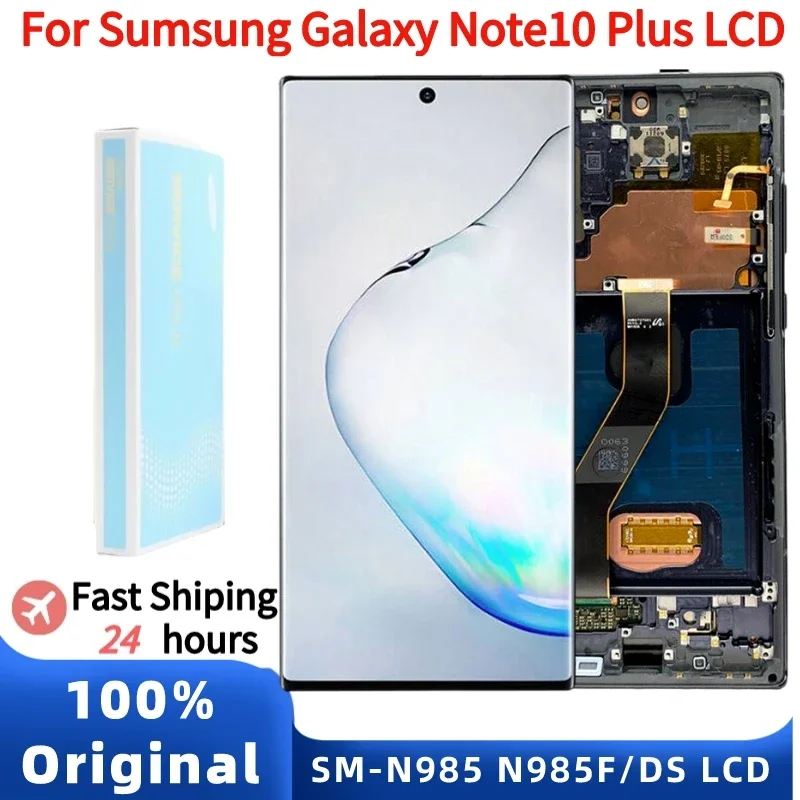 Original-AMOLED-Screen-for-Samsung-Galaxy-Note10-Plus-LCD-Display-Touch ...