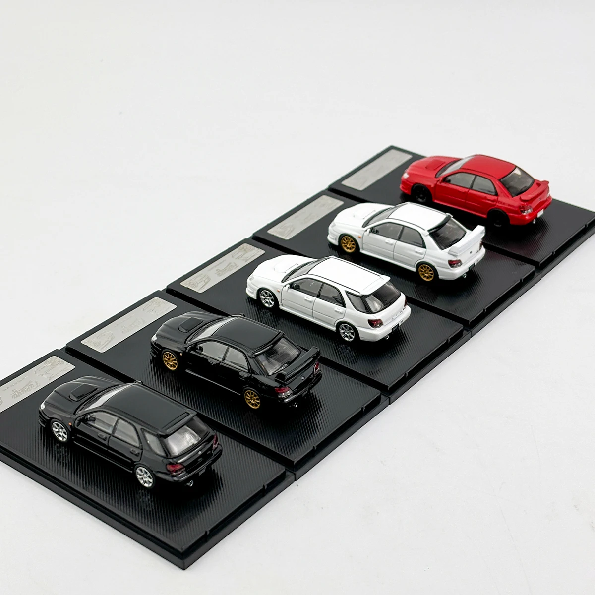 Модель автомобиля WELLY Subaru Impreza WRX STiGD 1/64 | AliExpress