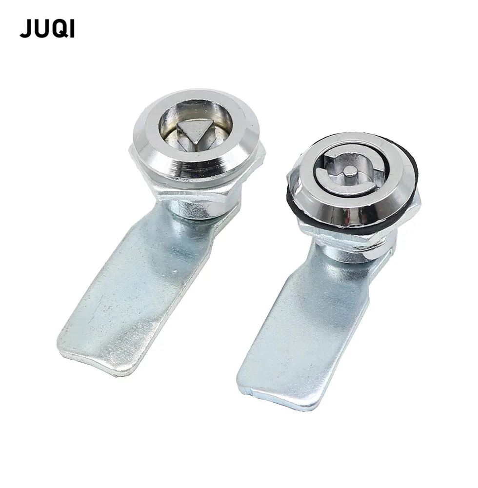 MS705 zinc alloy triangle tongue lock electric box dustbin lock ...