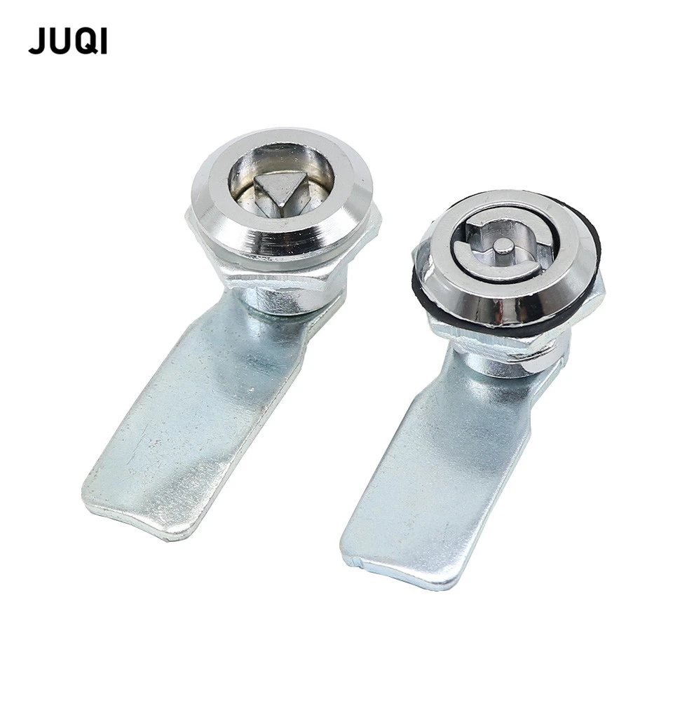 MS705 zinc alloy triangle tongue lock electric box dustbin lock ...