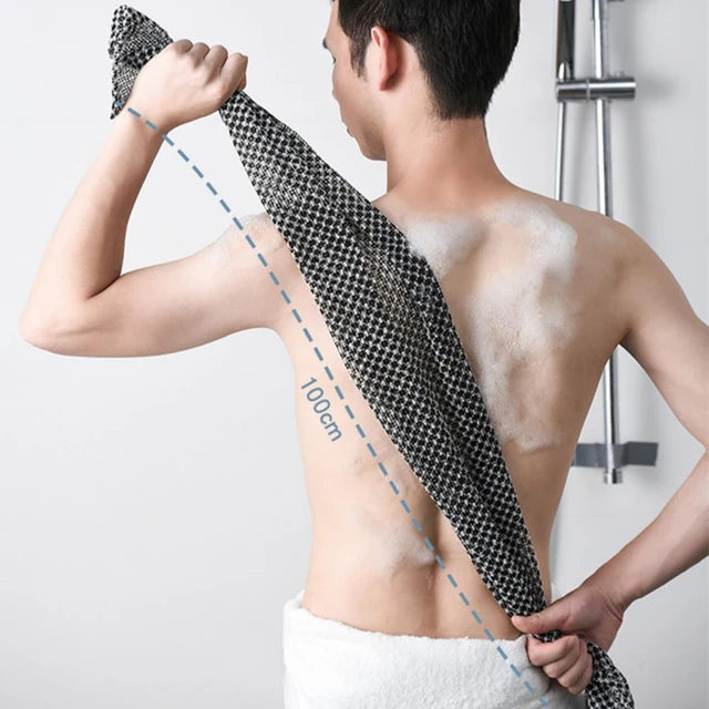 Drying With Towel Back