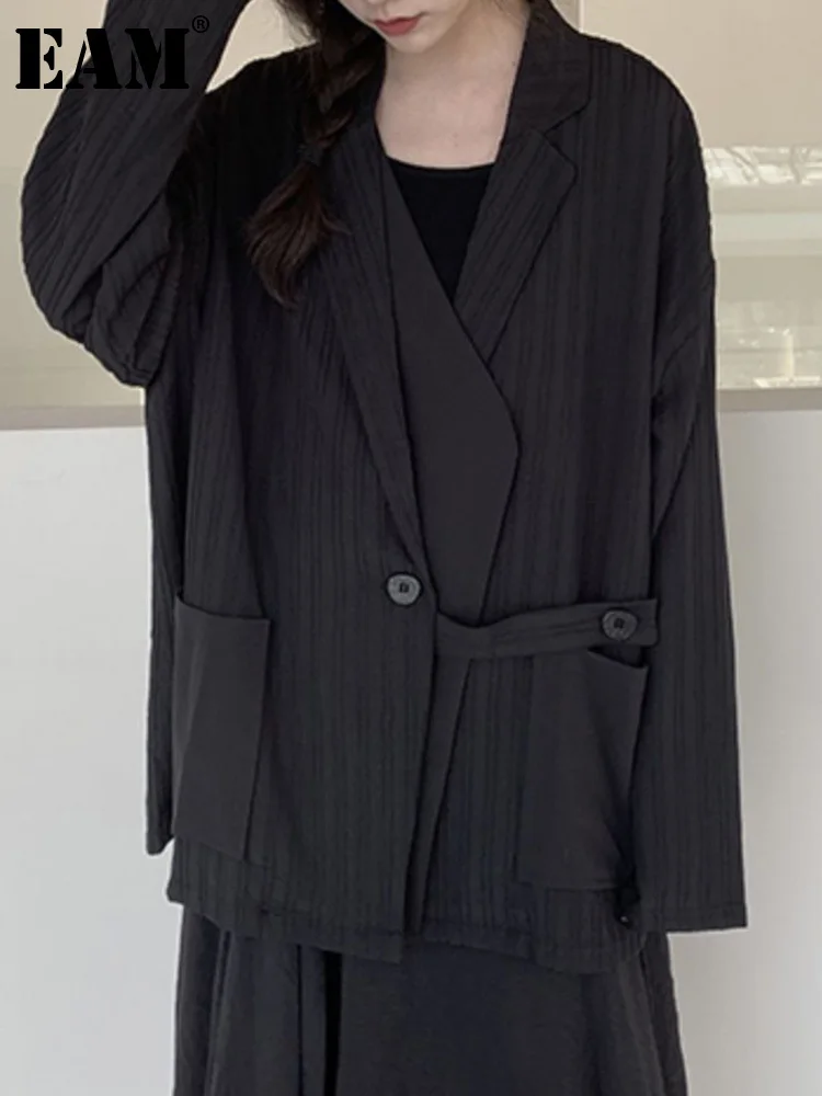 Spring Women Clothing Eam | Black Women Blazer Eam | Knee Length Blazer ...