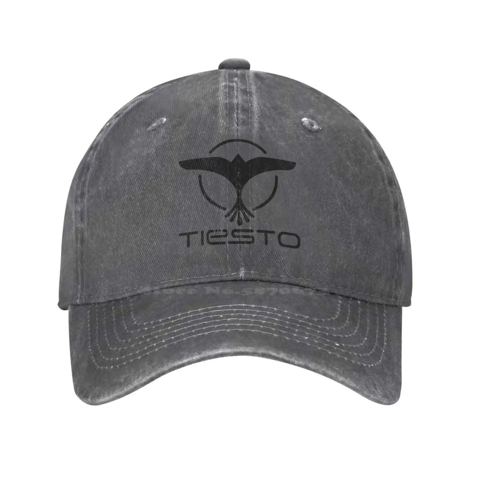 Tiesto-Logo-Printed-Graphic-Brand-Logo-High-quality-Denim-cap-Knitted ...