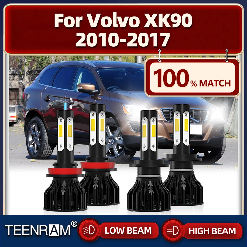 40000LM LED Car Headlight Bulbs 240W Canbus No Error Auto Lamps 12V 24V ...