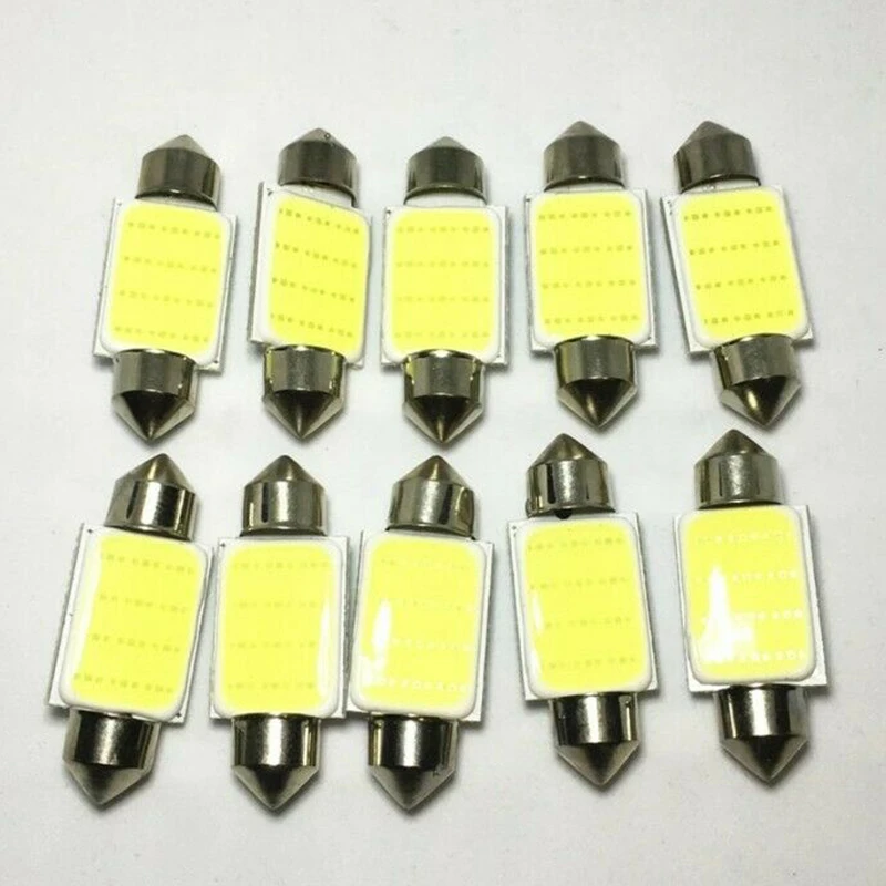 10x C5W Festoon 31mm 36mm 39mm 41mm LED Light Bulbs for Kia Rio ...