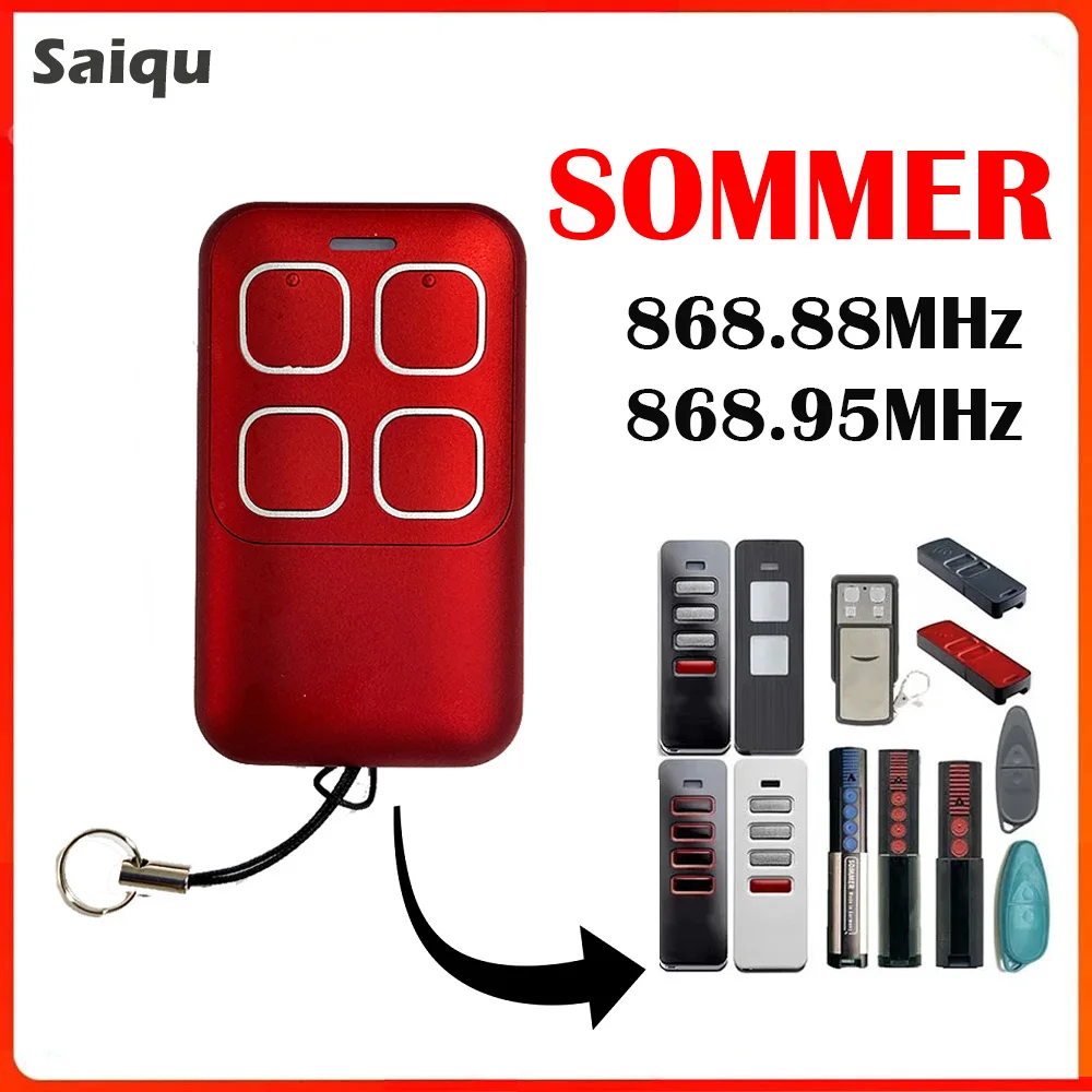 Remote Control 868MHz SOMMER PEARL VIBE SOMloq 4019V000 4019V001 ...