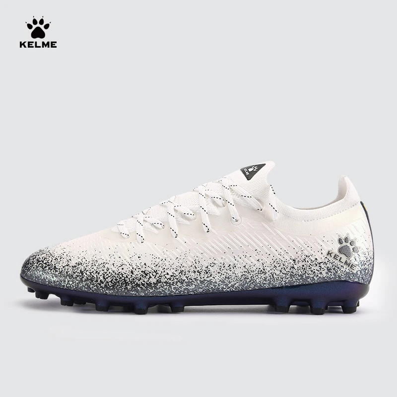 KELME Football Shoes Men's MG Adult Game Short Nails Professional Grass Non-Slip Shock ...