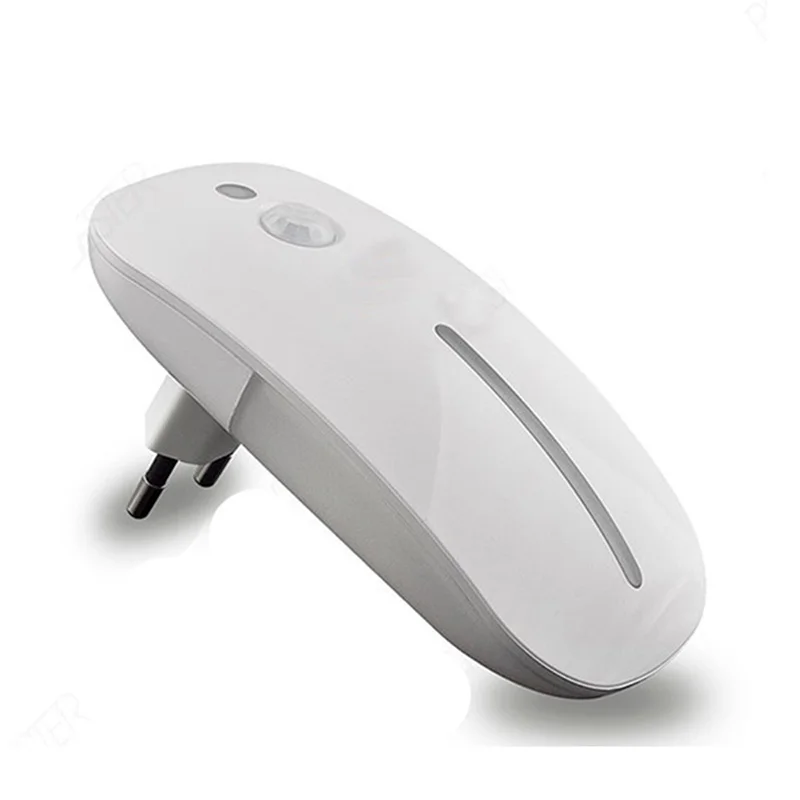 Creative-Mouse-Plug-In-Led-Night-Light-Human-Body-Induction-Wall-Light ...
