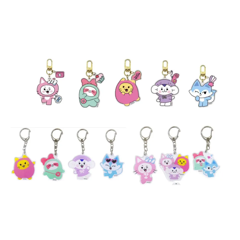 1PCS-Kpop-ITZY-WDZY-Quality-Acrylic-Keychain-Yeji-Lia-Ryujin-Chaeryeong ...