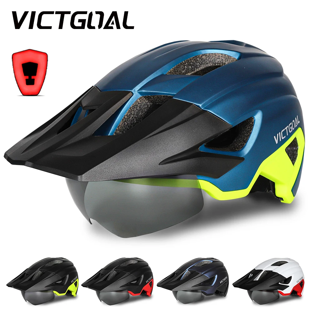 VICTGOAL Cycling Helmet Lightweight Integrated MTB Road Bike Helmets ...