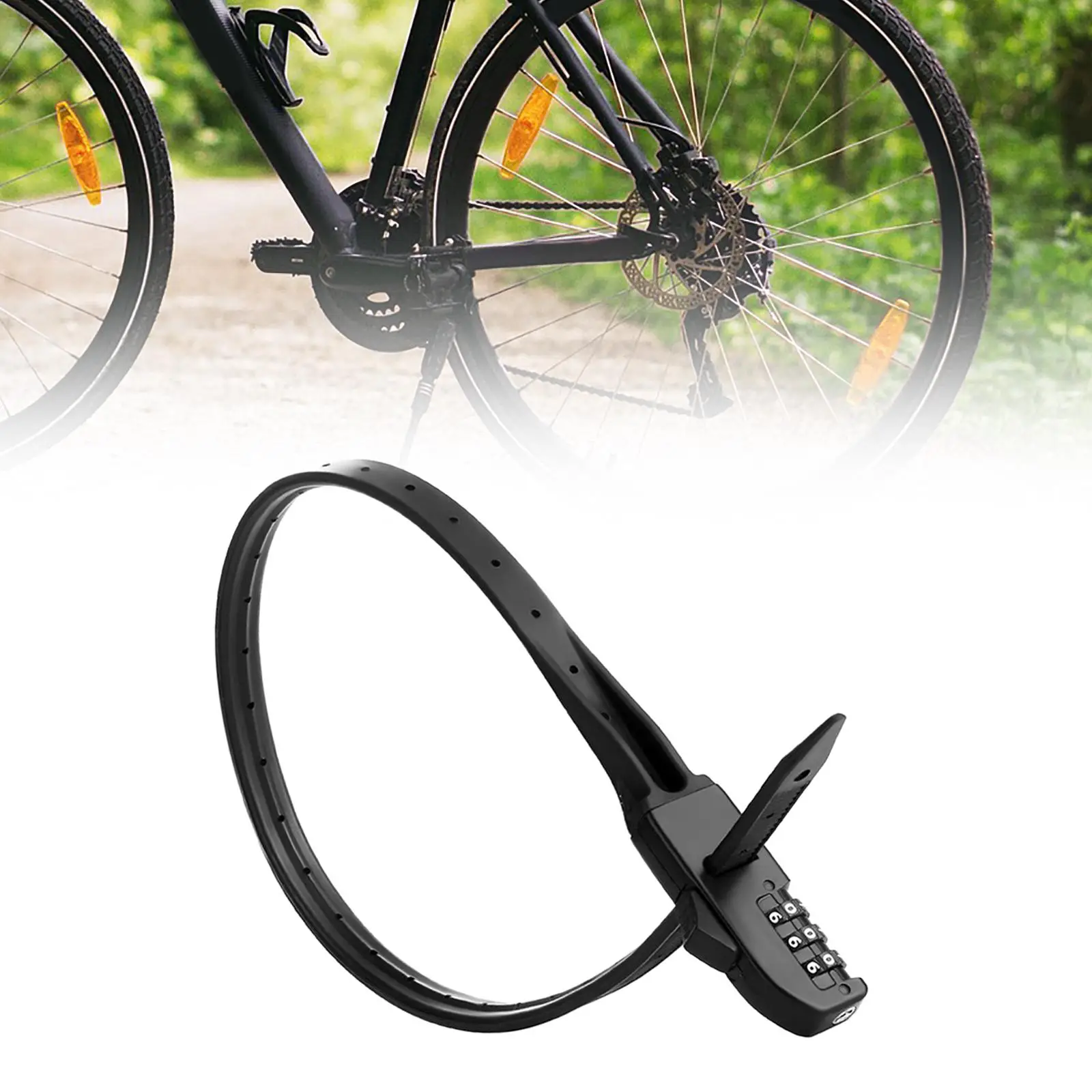 Bicycle-Lock-3-Digit-Combination-Bike-Lock-Adjustable-Cycling-Lock-Bike ...