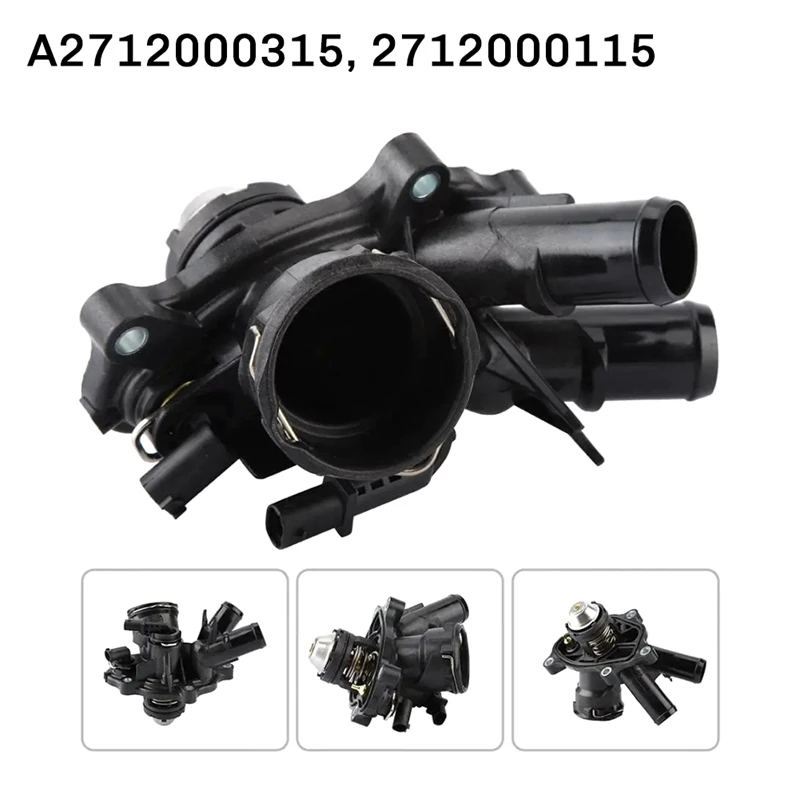 A2712000315-Car-Coolant-Thermostat-Housing-2712000115-For-Mercedes-Benz ...