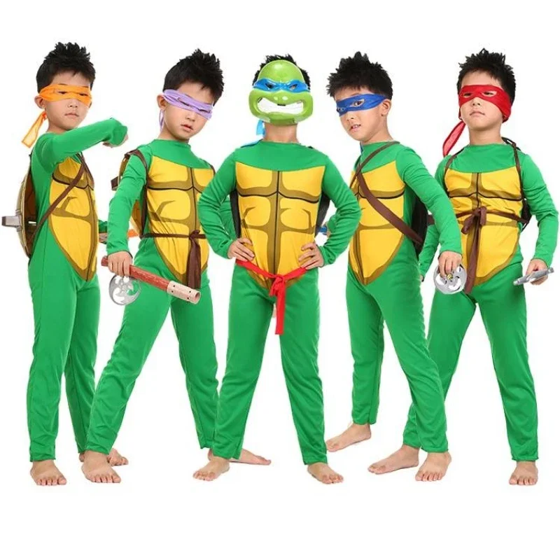Anime-Child-Teenage-Mutant-Ninja-Turtles-Cosplay-Costume-Tmnt ...
