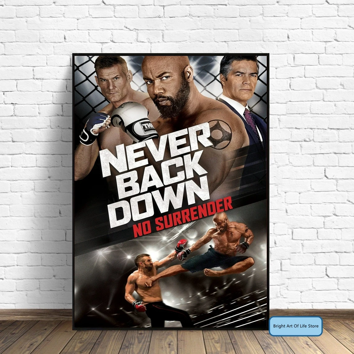 Never Back Down Poster