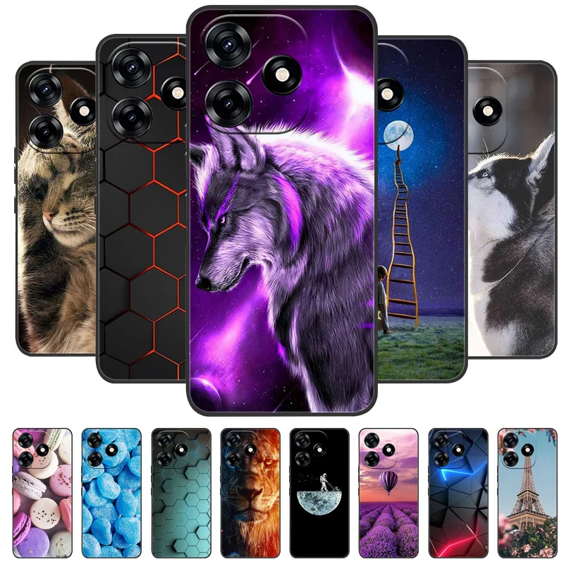 For-Coque-Tecno-Spark-10-Case-10C-Soft-Silicone-Back-Cover-Phone-Case ...