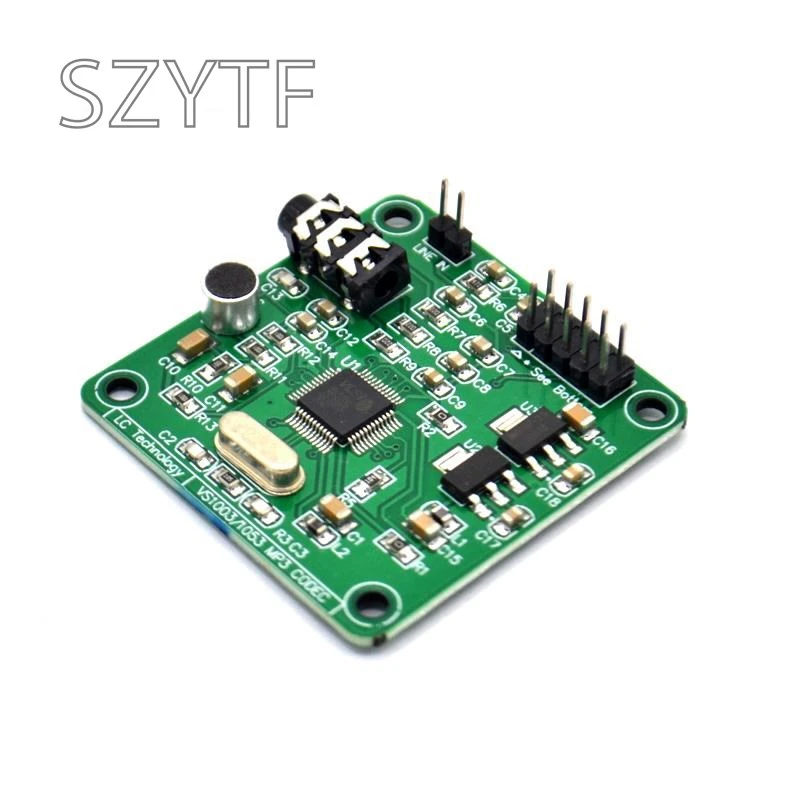 Vs1003b Vs1053 Mp3 Decoding Module, Microphone Head, Stm32 ...