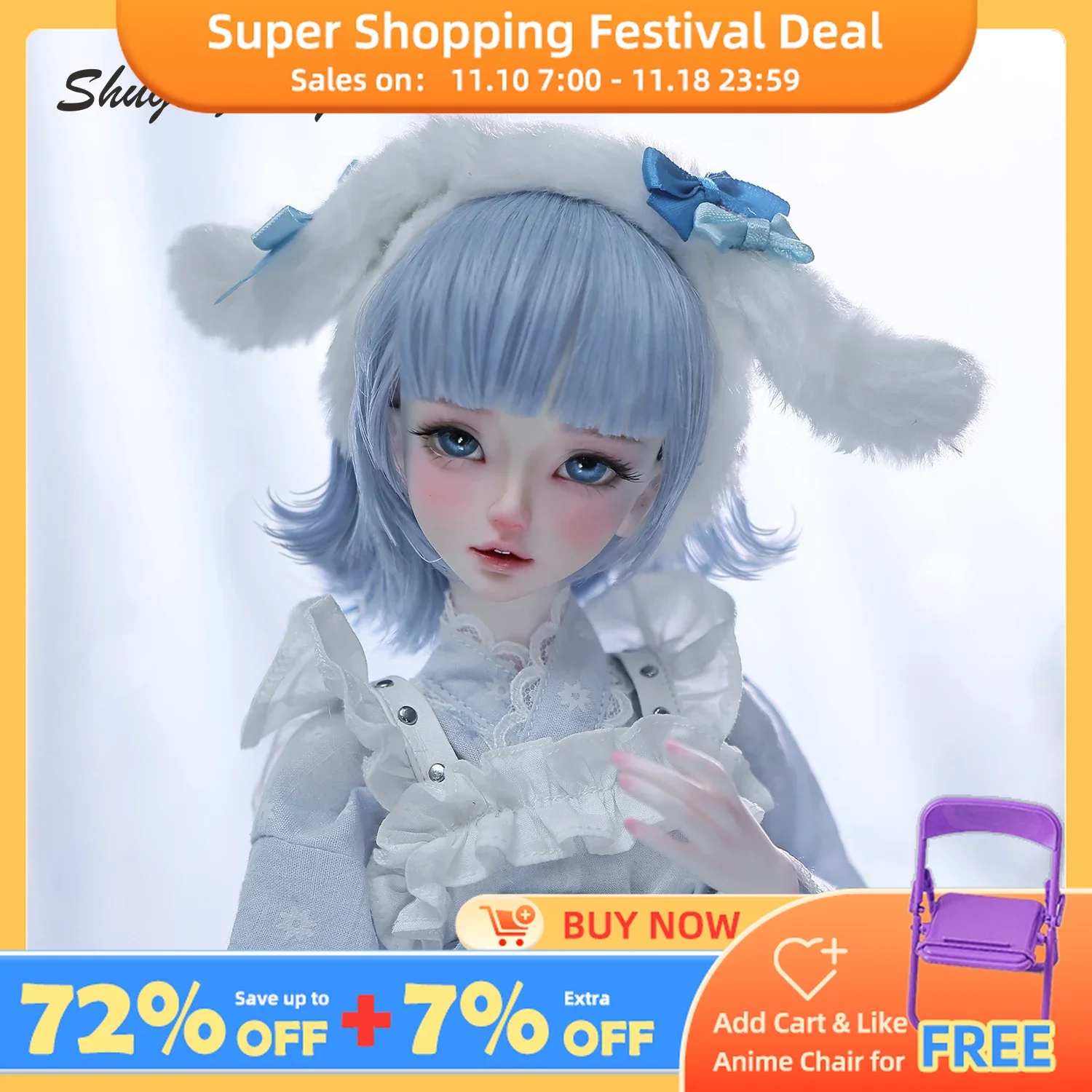 ShugaFairy-Sano-Original-Bjd-Doll-1-4-Head-Bariy-New-Kimono-Style-Anime ...