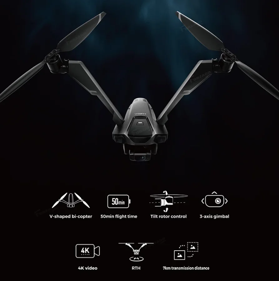 Zero-Zero-V-Coptr-Falcon-Drone-V-shaped-Bi-copter-50-Min-Flight-Time-3 ...